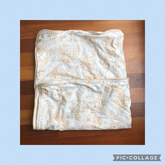 carousel | Other | Vintage Toile Baby Blanket | Poshmark